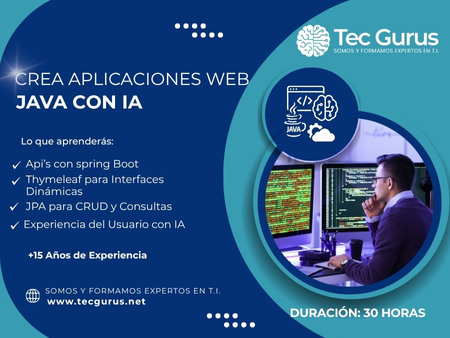 Crea Aplicaciones Web Java con IA